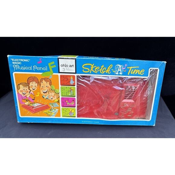 Ohio Art | Toys | Vintage 96 Sketch A Tune Game Ohio Art Electronic ...